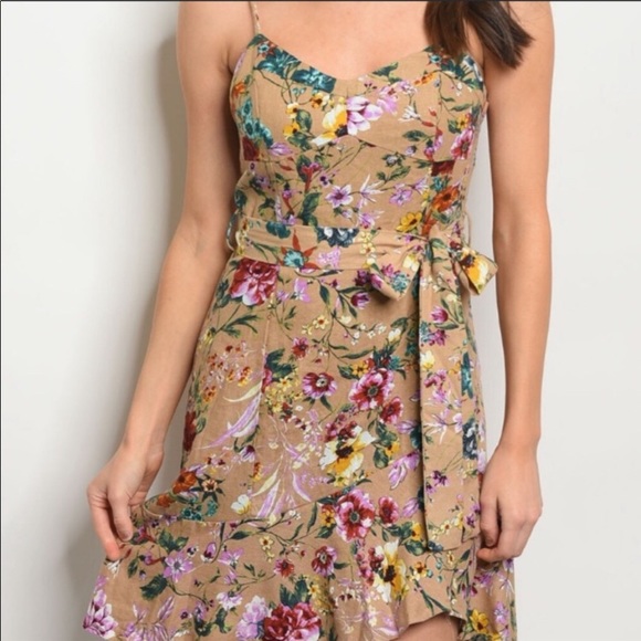 moca | Dresses | Moca Flower Tropical Dress | Poshmark